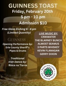 2026-Great Guinness Toast at Buffalo Irish Center – February 20, 2026 ...
