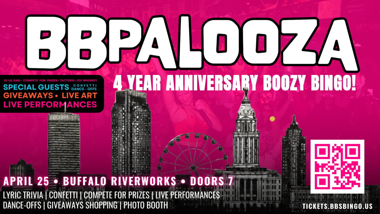 Boozy Buffalo at Riverworks- April 25, 2026- Buffalo, NY - BoredomMD.com