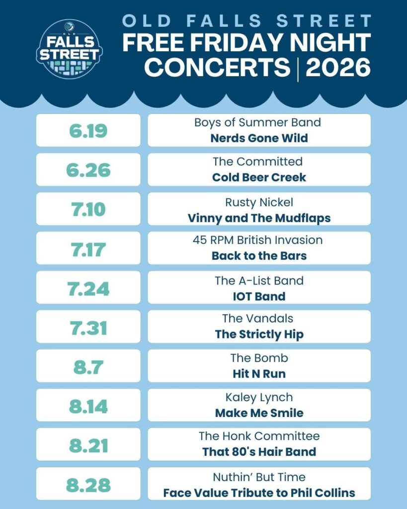 Old Falls Street Friday Night Concerts-The Committed and Cold Beer ...